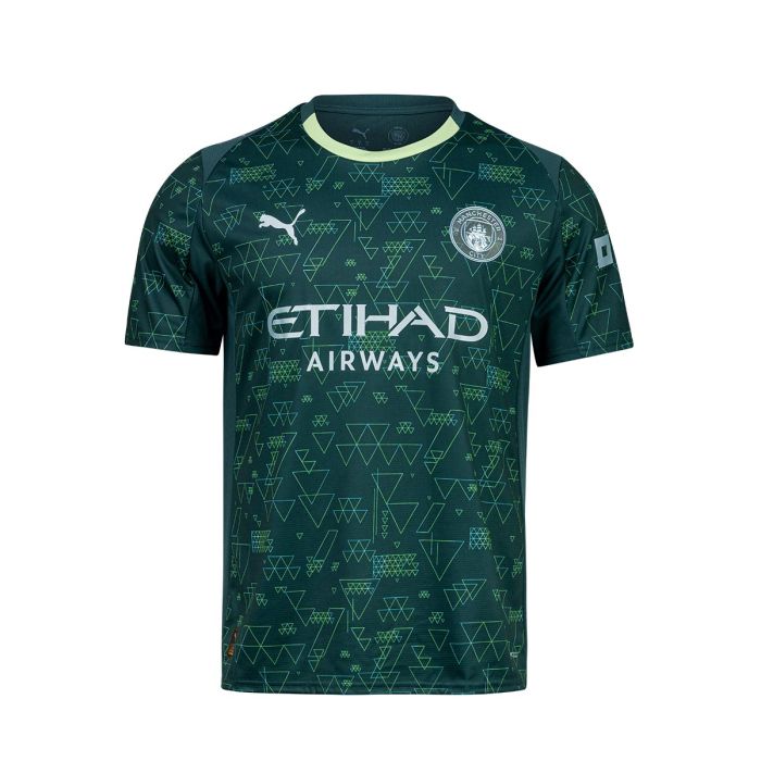PUMA MANCHESTER CITY 2025/2026 FOURTH REPLICA JERSEY - GREEN TERRAIN